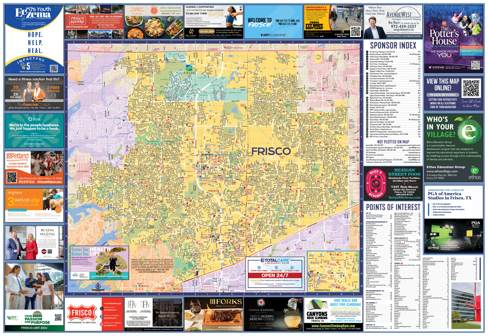 Frisco Chamber Map – Chamber Media Kit