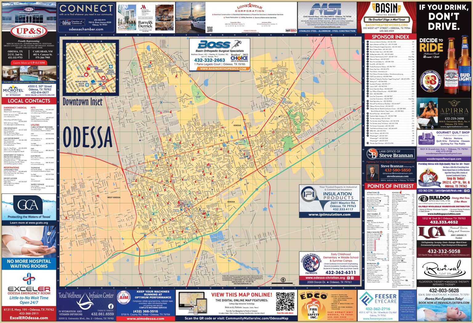 Odessa Chamber Map – Chamber Media Kit